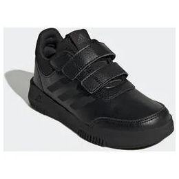 Klettschuh Adidas SPORTSWEAR "TENSAUR HOOK AND LOOP", M&auml;dchen, Gr. 30, schwarz (core schwarz, core schwarz), Synthetik, Textil, Schuhe Klettschuh, f&uuml;r Kinder & Jugendliche