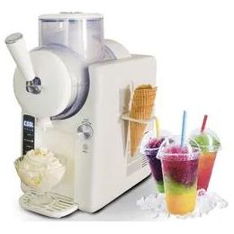 Unold Elektro UNOLD Slush-Eismaschine "Sofie 48950", wei&szlig;, B:43,5cm H:44,2cm T:22,6cm, Eismaschinen, 2in1-Slush und Softeismaschine