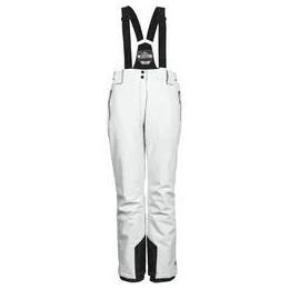 Skihose Killtec "KSW 249 WMN SKI PNTS", Damen, Gr. 44, Normalgr&ouml;&szlig;en, wei&szlig; (naturwei&szlig;), Obermaterial: 100% Polyester;Futter: 100% Polyester;F&uuml;llung: 100% Polyester, Hosen Skihose, Wind- und wasserdicht, verstellbar, Teflon EcoEliteTM-Impr&auml;gnierung