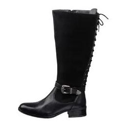 Weitschaftstiefel sheego BY JOE BROWNS, Damen, Gr. 43, XL-Schaft, schwarz, Leder, Schuhe Weitschaftstiefel