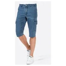 Jeansbermudas Catamaran, Herren, Gr. 48, Normalgr&ouml;&szlig;en, blau (light blau, denim), 99% Baumwolle, 1% Elasthan, unifarben, kurz, Jeans