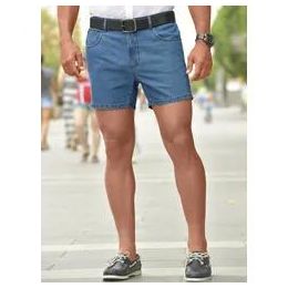 Jeansshorts Catamaran, Herren, Gr. 54, Normalgr&ouml;&szlig;en, blau (blau, bleached), 100% Baumwolle, unifarben, kurz, Jeans Jeansshorts