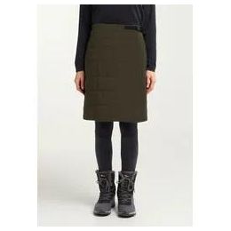 Wickelrock Jack Wolfskin "WINTERDUNE SKIRT W", Gr. L (42/44), obsidianmoss, Obermaterial: 87% Polyamid 13% sonstige Fasern. F&uuml;llung: 100% Polyester. Futter: 100% Polyester, R&ouml;cke Wickelrock