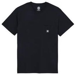 Sporttop Element "Icon Label Pocket", Herren, Gr. XL, flint schwarz, Obermaterial: 100% Walkfrottier;, Tops Sporttop