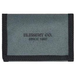 Brieftasche Element "Element Co", Herren, ardoise, Obermaterial: 100% Microfaser;, Kleinlederwaren Brieftasche