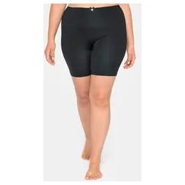 Taillenslip sheego, Damen, Gr. 50, 1 Stk., schwarz, 76% Polyamid, 24% Elasthan, Unterhosen Taillenslip