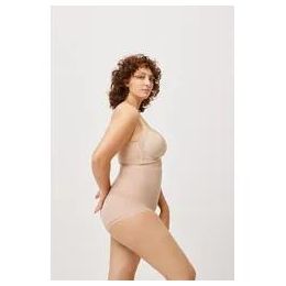 Shapingpants YSABEL MORA, Damen, Gr. XL, beige, Microfaser, Obermaterial: 70% Polyamid, 30% Elasthan, figurbetont, Unterhosen, hoch geschnitten, starker Form-Effekt, elastisch, Mesh