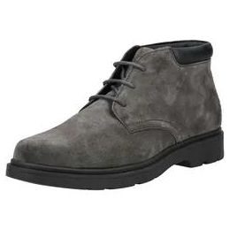 Schn&uuml;rstiefelette Geox "Geox Stiefelette Leder/Synthetik", Herren, Gr. 44, mud, Leder, Synthetik, Schuhe Schn&uuml;rstiefelette