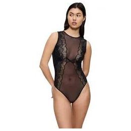Stringbody Triumph "Palina Moonlight Kiss BS", Damen, Gr. L, N-Gr, schwarz, Spitze, Obermaterial: 84% Polyamid, 16% Elasthan, Bodys Stringbody, Triumph x Palina Rojinski