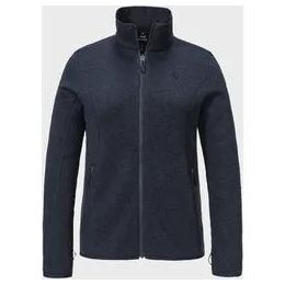 Sch&ouml;ffel Fleecejacke SCH&Ouml;FFEL "Hiking CIRC Fleece Jk Style Yew WMS", Damen, Gr. 40, 8820, blau, Oberstoff: 100% Polyester; Futter: 100% Polyester; Oberstoff Besatz: 100% Polyester, regular fit, hoch geschlossener Ausschnitt, Jacken Fleecejacke