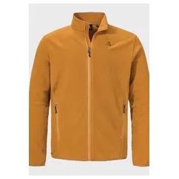 Sch&ouml;ffel Fleecejacke SCH&Ouml;FFEL "Fleece Jk Style Ash MNS", Herren, Gr. 50, 4745, braun, Oberstoff: 100% Polyester, regular fit, hoch geschlossener Ausschnitt, Jacken Fleecejacke