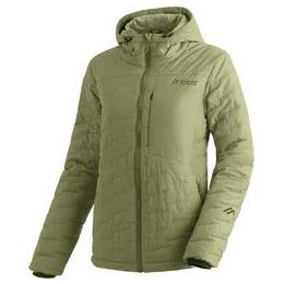 Funktionsjacke Maier Sports "Donovaly W", Herren, Gr. 40, lindgr&uuml;n, 90% Polyamid, 10% Elasthan, Jacken Funktionsjacke, Damen Outdoorjacke, Primaloft Jacke mit 3 RV-Taschen und Kapuze