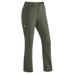 Funktionshose Maier Sports "Helga", Damen, Gr. 40, Normalgr&ouml;&szlig;en, gr&uuml;n (tannengr&uuml;n), 91% Polyester, 9% Elasthan, Hosen Funktionshose, warme Damen Outdoorhose, robuste Wanderhose, Regular Fit
