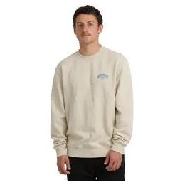Sweatshirt Billabong "Short Sands", Herren, Gr. L, bone heather, Obermaterial: 60% Walkfrottier, 40% Microfaser;, Sweatshirts Sweatshirt
