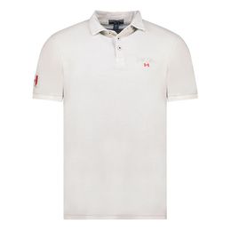 Canadian Peak Poloshirt "Karseak" in Grau - 68% | Gr&ouml;&szlig;e XL | Herren-plussize