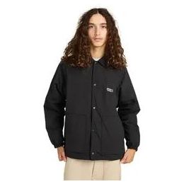 Outdoorjacke Element "Coach Polar", Herren, Gr. M, schwarz (flint schwarz), Obermaterial: 100% Nylon;, Jacken Outdoorjacke
