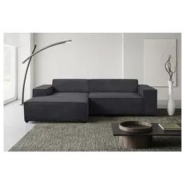 Ecksofa WERK2 "Trento, elegant & zeitlos, Breite 268cm, pflegeleichte Bez&uuml;ge, L-Form", anthrazit, B:268cm H:70cm T:163cm, 90% Polyester, 10% Nylon, Sofas, Ecksofa, Trento &ndash; Sofa mit Eleganz, Komfort und klaren Linien f&uuml;r jeden Raum