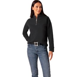 Heine Sweatshirt in Schwarz - 60% | Gr&ouml;&szlig;e 36 | Damen-sweatshirts-jacken