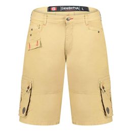 Canadian Peak Cargobermudas "Palmdeak" in Beige - 68% | Gr&ouml;&szlig;e 3XL | Herren-plussize