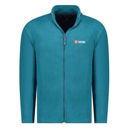 Canadian Peak Fleecejacke "Tugeak" in T&uuml;rkis - 67% | Gr&ouml;&szlig;e M | Herren-pullover-sport