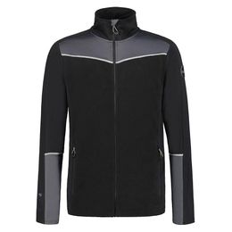 Icepeak Fleecejacke "Falkner" in Schwarz/ Grau - 50% | Gr&ouml;&szlig;e XL | Herren-pullover-sport