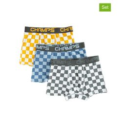 COOL CLUB 3er-Set: Boxershorts in Blau/ Grau/ Gelb - 41% | Gr&ouml;&szlig;e 158/164 | Kinder-waesche
