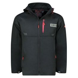 Canadian Peak Softshelljacke in Schwarz - 71% | Gr&ouml;&szlig;e S | Herren-outdoorjacken