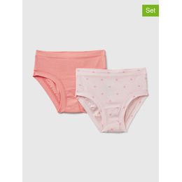 Benetton 2er-Set: Slips in Rosa/ Rot - 39% | Gr&ouml;&szlig;e 150 | Kinder-waesche