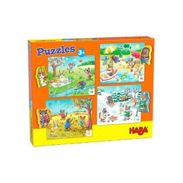 Haba 4er-Set: Puzzles "Jahreszeiten" - ab 3 Jahren - 44% | Gesellschaftsspiele