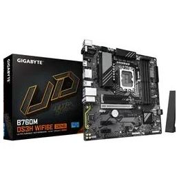 Gigabyte Mainboard "B760M DS3H WIFI6E GEN5 Mainboard &ndash; Unterst&uuml;tzt Intel Core Prozessoren", ohne farbbezeichnung, B:27,2cm H:6,7cm T:26,7cm, Mainboards