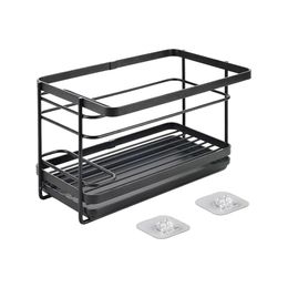 Metaltex Sp&uuml;lbecken-Organizer ''Lava'' in Schwarz - (B)22 x (H)14 x (T)13 cm - 34% | Weitere-haushaltshelfer