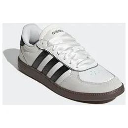 Sneaker Adidas SPORTSWEAR "BREAKNET SLEEK", Damen, Gr. 38, core wei&szlig;, core schwarz, grau three, Synthetik, Schuhe Sneaker