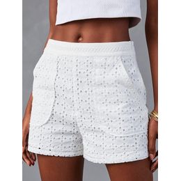 Milan Kiss Shorts in Wei&szlig; - 62% | Gr&ouml;&szlig;e M | Shorts