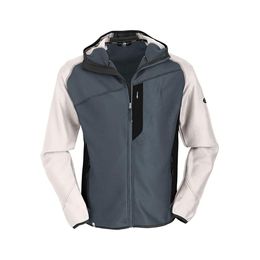 Maul Sport Fleecejacke "Taufstein II" in Anthrazit/ Wei&szlig; - 55% | Gr&ouml;&szlig;e 54 | Herren-pullover-sport