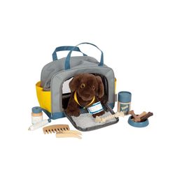 Small Foot Hund mit Tasche und Pflege-Set in Braun - ab 2 Jahren - 30% | Kinder-kuscheltiere