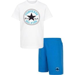 Converse 2tlg. Outfit in Wei&szlig;/ Blau - 50% | Gr&ouml;&szlig;e 92/98 | Baby-shirts