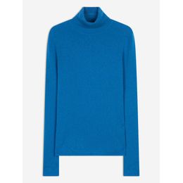 AUTHENTIC CASHMERE Kaschmir-Rollkragenpullover "Bise" in Blau - 64% | Gr&ouml;&szlig;e XL | Damen-pullover-cardigans