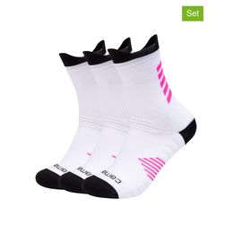 Camano 3er-Set: Sportsocken in Wei&szlig; - 48% | Gr&ouml;&szlig;e 35-38 | Damen-outdoor-ausruestung