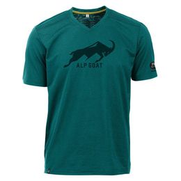 Maul Sport Trekkingshirt "Spike" in T&uuml;rkis - 53% | Gr&ouml;&szlig;e 60 | Herren-sportshirts