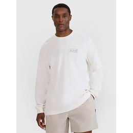 4F Longsleeve in Wei&szlig; - 36% | Gr&ouml;&szlig;e L | Herrenshirts