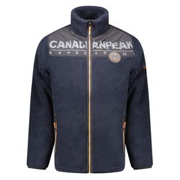Canadian Peak Fleecejacke "Tumarineak" in Dunkelblau - 70% | Gr&ouml;&szlig;e L | Herren-pullover-sport