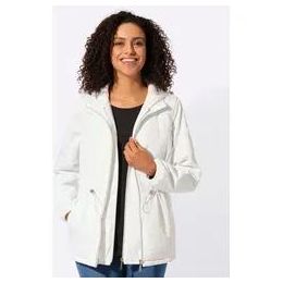 3-in-1-Funktionsjacke Casual Looks, Damen, Gr. 40, wei&szlig;, 100% Polyester, Besatz:100% Polyester, unifarben, Jacken