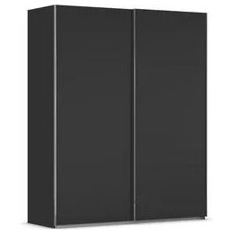 Schwebet&uuml;renschrank Rauch "Kleiderschrank Schrank Garderobe Schlafzimmerschrank CONTIDO", schwarz, B:181cm H:223cm T:68cm, Holzwerkstoff, Schr&auml;nke, Schwebet&uuml;renschrank, aus hochwertigem Material in 6 Breiten 2 Griff-Farben MADE IN GERMANY