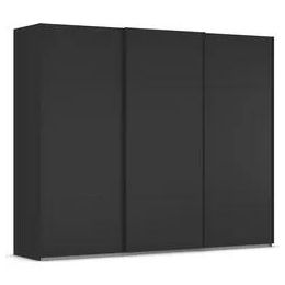 Schwebet&uuml;renschrank Rauch "Kleiderschrank Schrank Garderobe Schlafzimmerschrank CONTIDO", schwarz, B:271cm H:223cm T:68cm, Holzwerkstoff, Schr&auml;nke, Schwebet&uuml;renschrank, aus hochwertigem Material in 6 Breiten 2 Griff-Farben MADE IN GERMANY