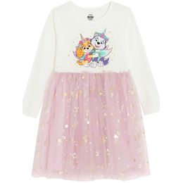 COOL CLUB Kleid in Rosa/ Wei&szlig; - 47% | Gr&ouml;&szlig;e 98 | Kinderkleider