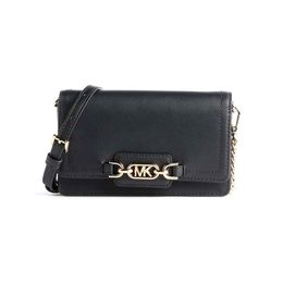 Michael Kors Leder-Umh&auml;ngetasche in Schwarz - (B)18 x (H)11 x (T)4 cm - 20% | Damen-taschen