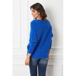 Jos&eacute;fine Pullover "Dragor" in Blau - 77% | Gr&ouml;&szlig;e M | Damen-pullover-cardigans