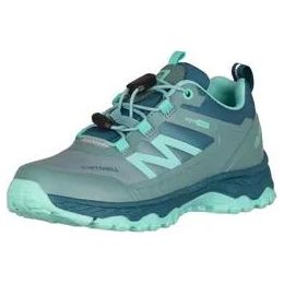 Outdoorschuh Trollkids "KIDS SIRDAL HIKER LOW", Kinder, Gr. 28, gr&uuml;n (glacier gr&uuml;n, teal), Synthetik, Textil, mehrfarbig, Schuhe Outdoorschuh, wasserdicht