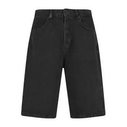 Jeansshorts 2Y STUDIOS "2Y Studios Junan Baggy Basic Shorts", Herren, Gr. 32, Normalgr&ouml;&szlig;en, washed schwarz, 100% Baumwolle, unifarben, Jeans Jeansshorts