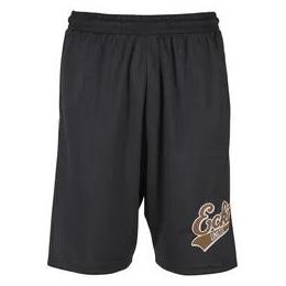 Shorts ECKO UNLTD. "Ecko Unltd. Herren Ecko Unltd. Shorts BBALL", Herren, Gr. XL, US-Gr&ouml;&szlig;en, schwarz, 100% Polyester, loose fit, Hosen Shorts